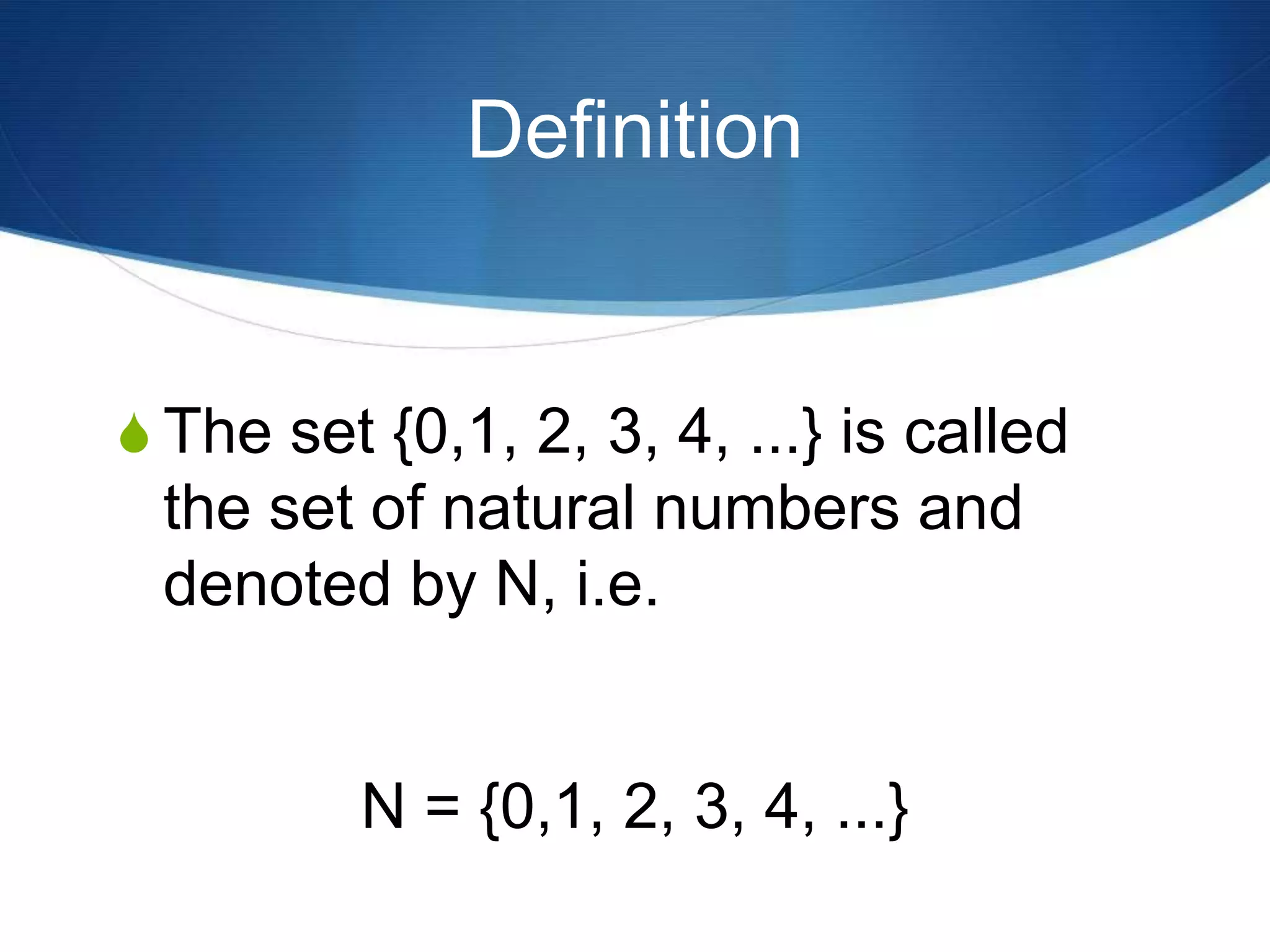 Natural numbers | PPT