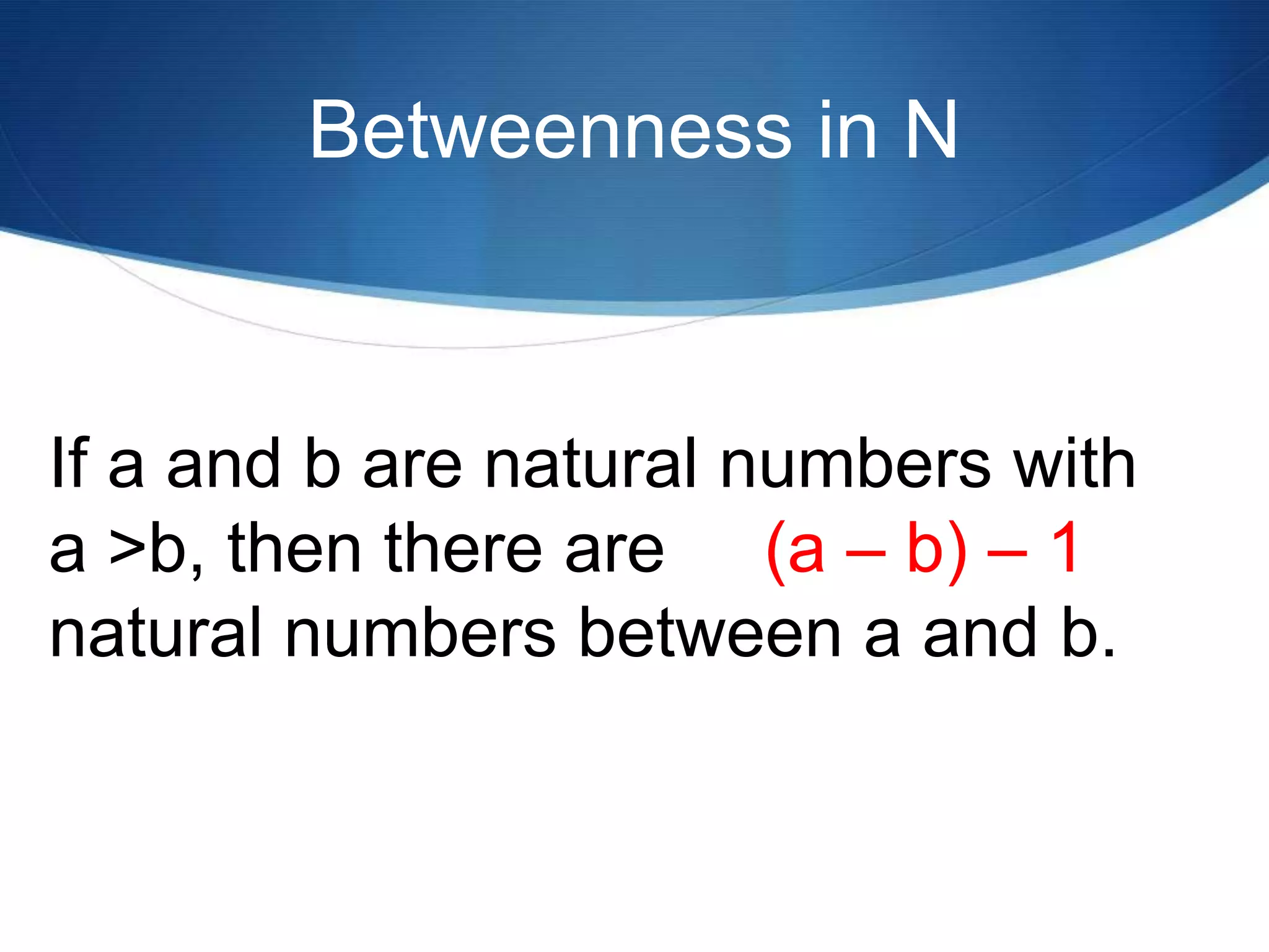 Natural numbers | PPTX