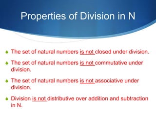 Natural numbers | PPTX