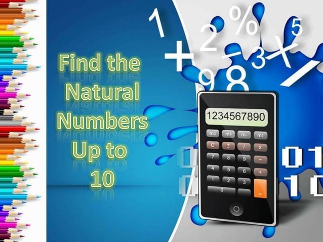 Natural numbers | PPTX