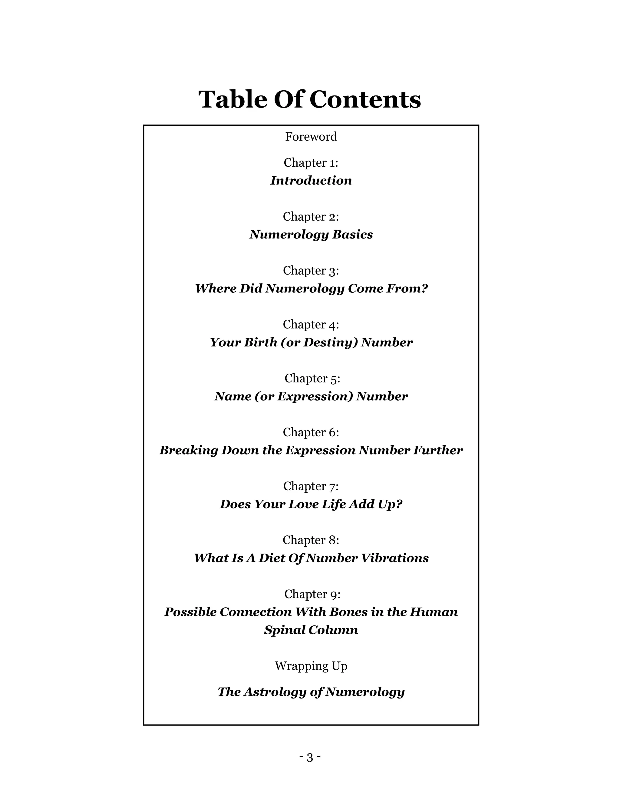 FREE BIRTH CHART NUMEROLOGY READING | PDF