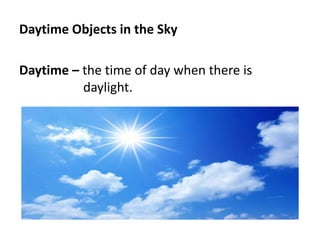 Objects In The Sky