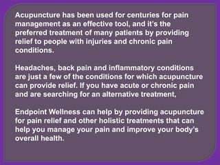 Natural Pain Management | PPT