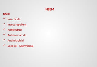 Natural pesticides-Pyrethrum, Tobacco, neem.pptx