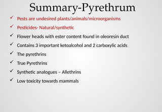 Natural pesticides-Pyrethrum, Tobacco, neem.pptx