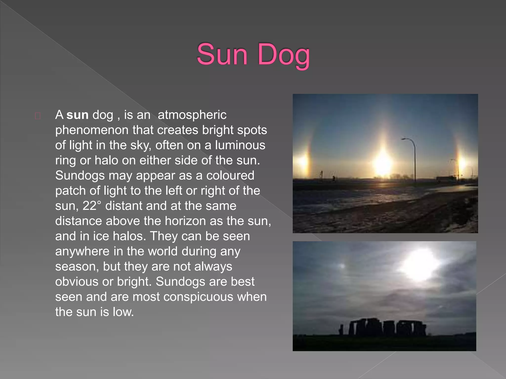 Natural phenomenon of light | PPTX