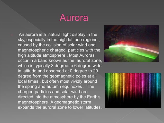 Natural phenomenon of light | PPTX | Geography | Science