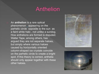 Natural phenomenon of light | PPTX