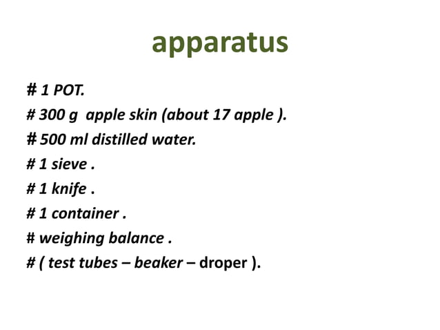 Natural PH indicator | PPTX | Chemistry | Science