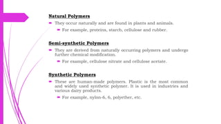 Natural Polymer Based Nanomaterials | PPTX | Chemistry | Science