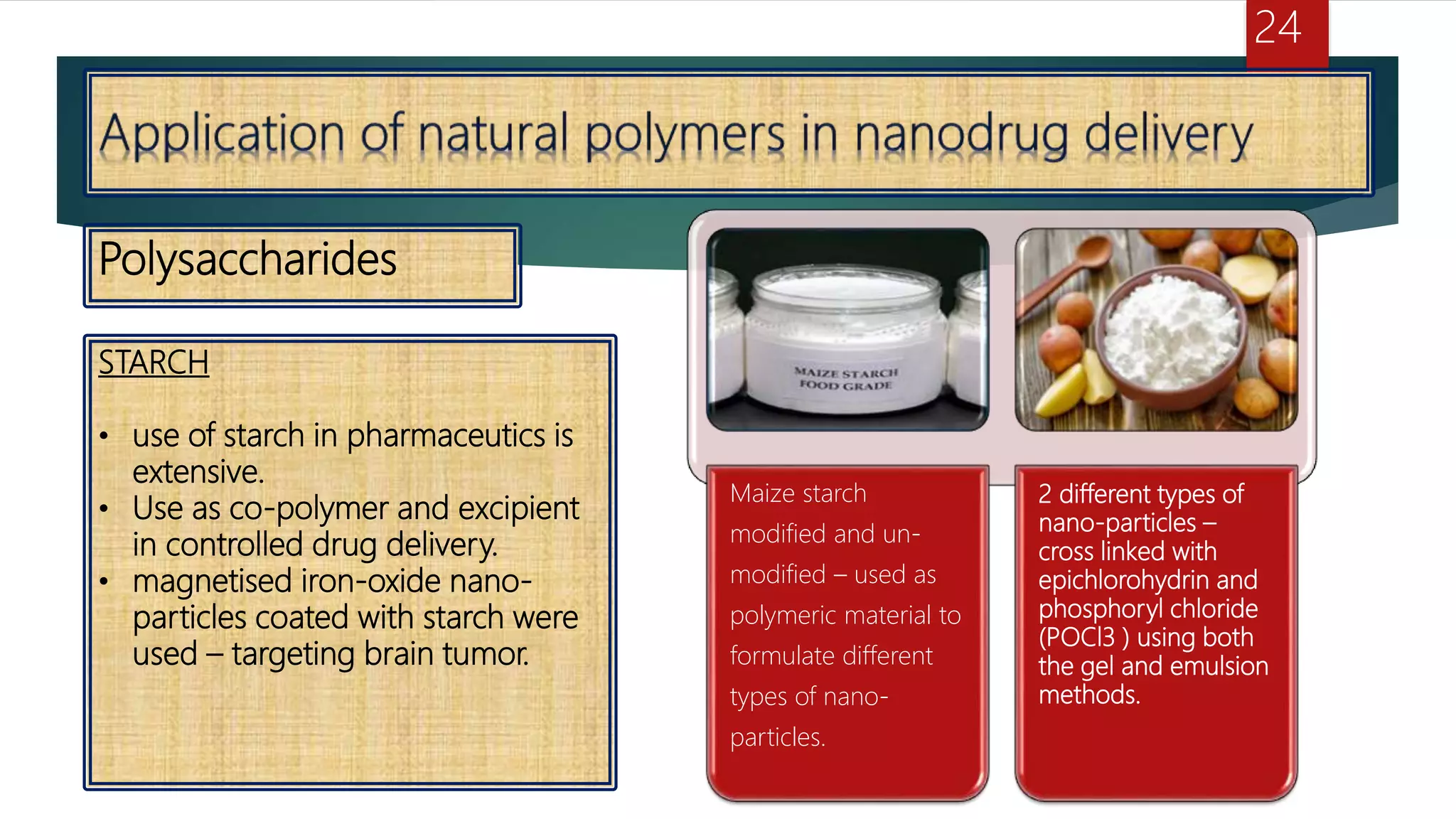 Natural polymer :origin and applications | PPTX