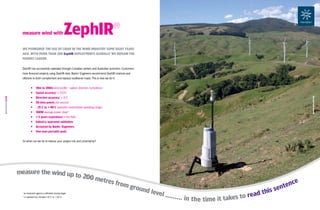 Natural Power Zeph Ir Brochure Ecopy | PDF