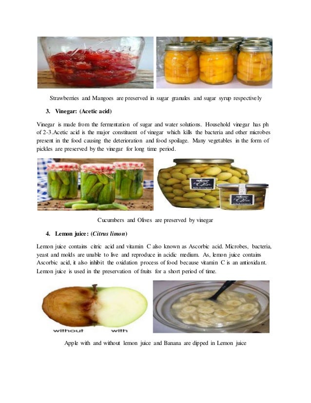 Natural Preservatives