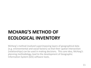Natural processes in settlement design | PPT