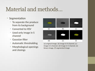 Natural Produce Classification Using Computer Vision Based on Statistical Color Features and ...