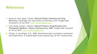 Natural product based drug discovery and SAR studies | PPTX