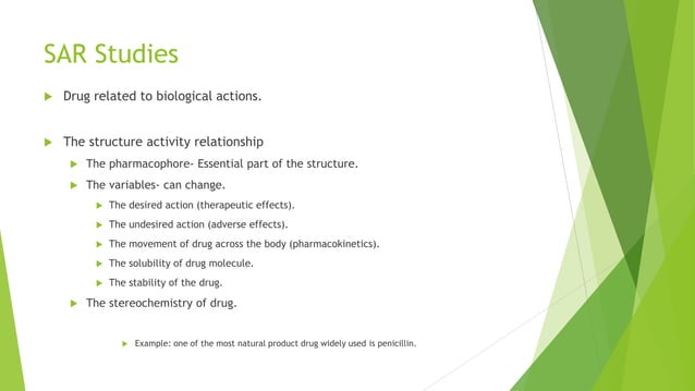 Natural product based drug discovery and SAR studies | PPT