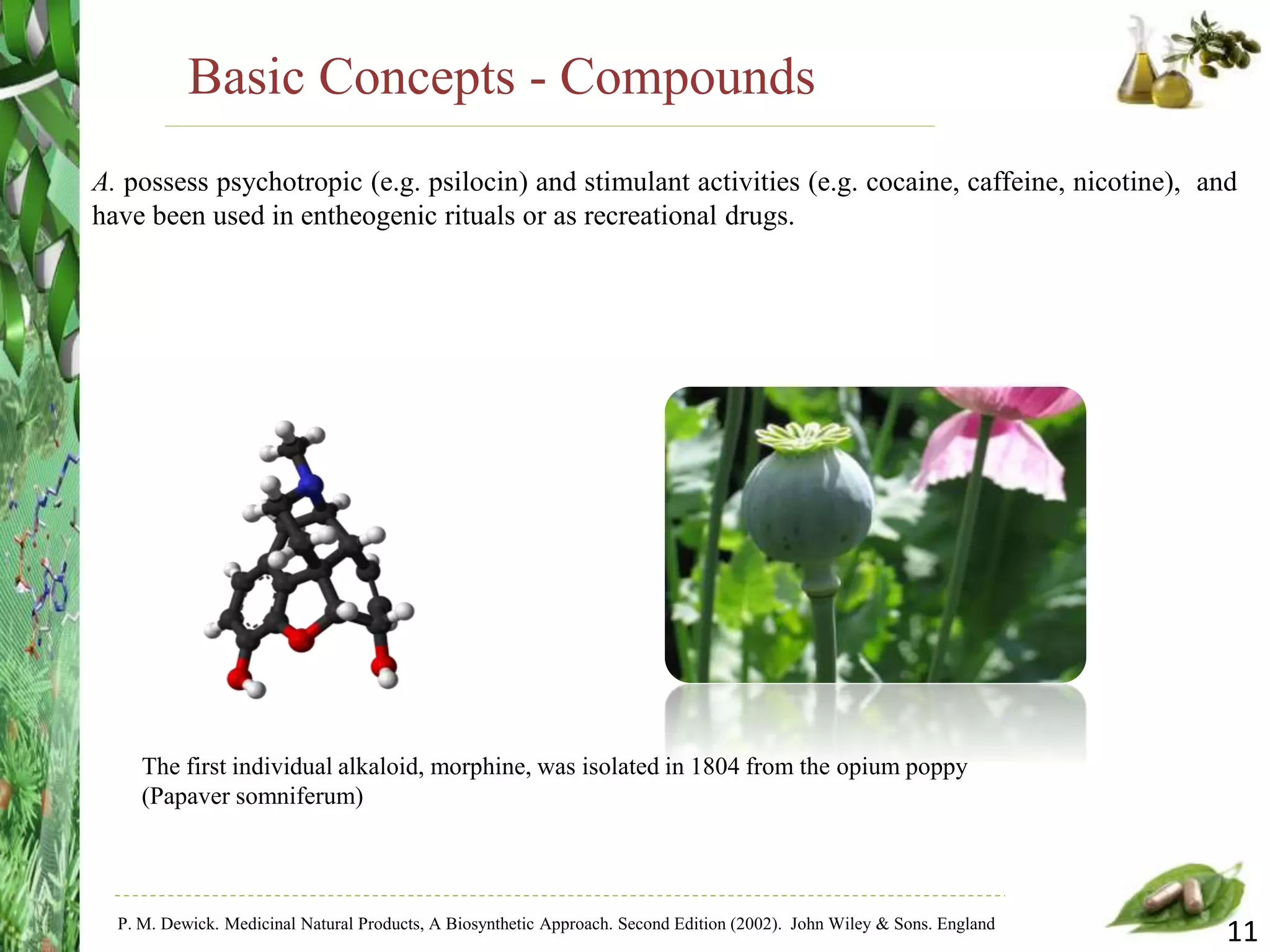 Natural products in pharmaceutical chemistry Nelson giovanny rincon ...