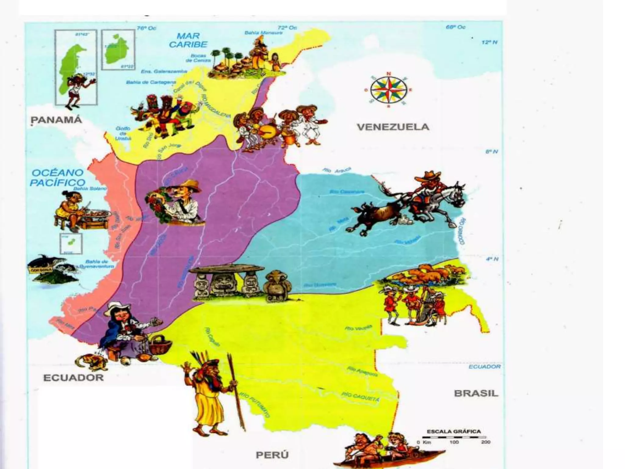 Natural regions of colombia | PPTX