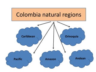 Natural regions of colombia | PPTX