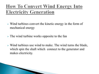 Natural resource wind energy | PPTX