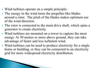Natural resource wind energy | PPTX