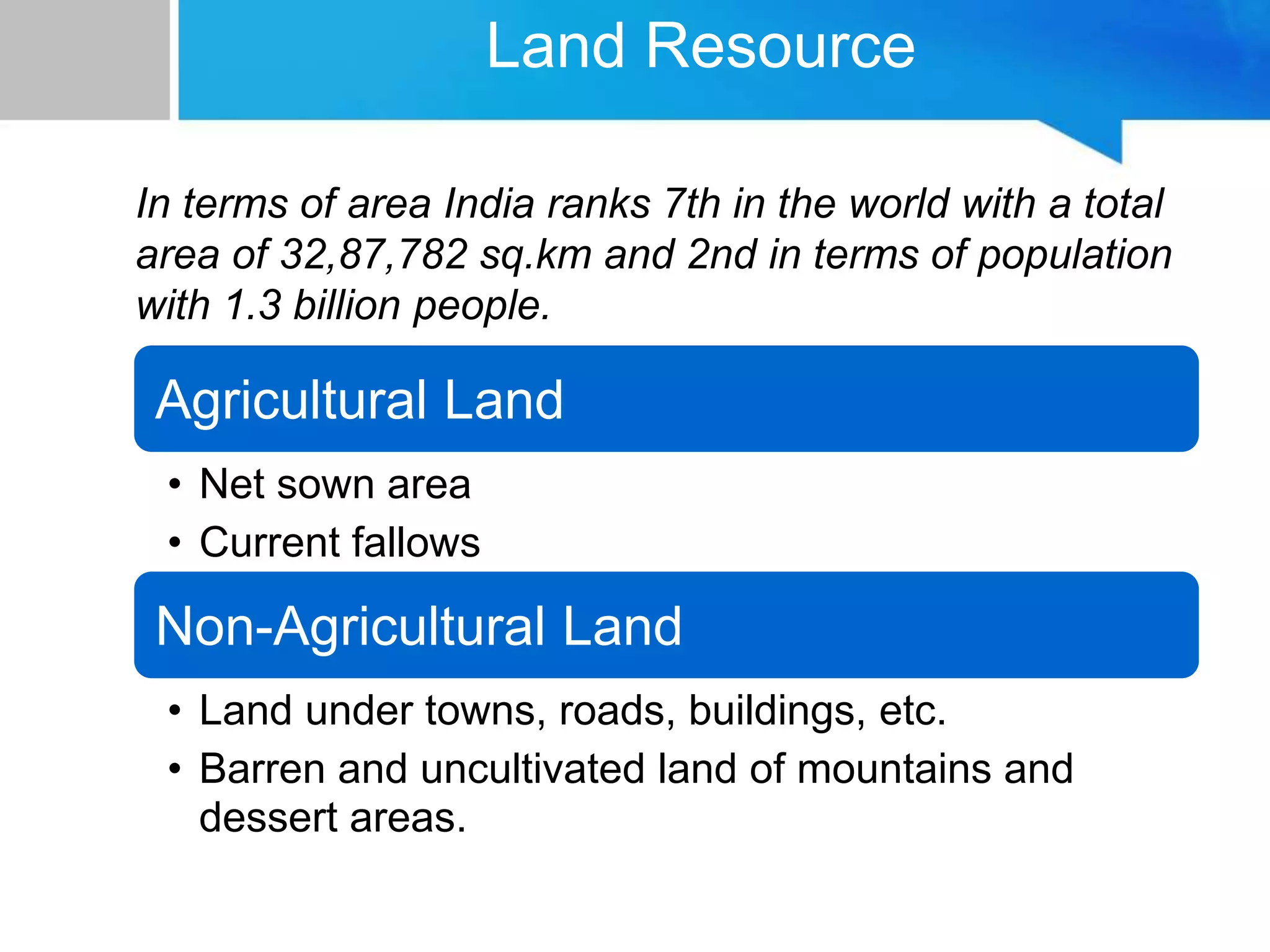Natural resource and economic significance | PPTX