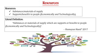 Resources & it's types | PPT
