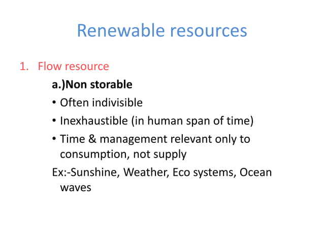 Natural resource economics | PPTX | Environmental Services Industry ...