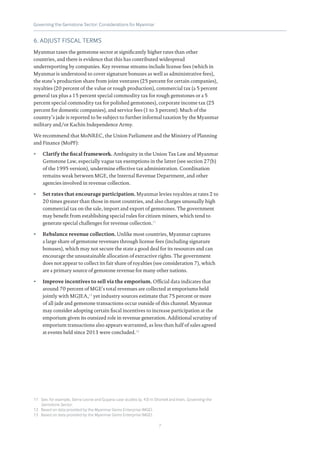Natural Resource Governance Institute Consideration for Myanmar | PDF