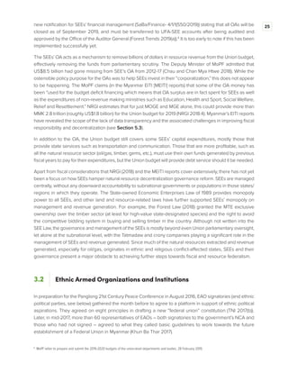 Natural Resource Governance Reform and the Peace Process in Myanmar | PDF