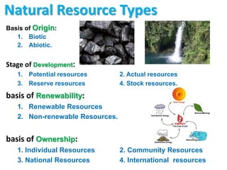 Legal Aspect for Natural Resource Management | PPTX