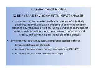Natural resource monitoring and auditing | PPT