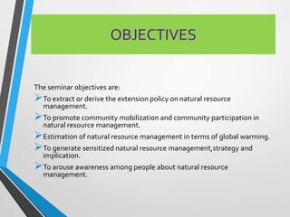 Natural resource monitoring and auditing | PPT