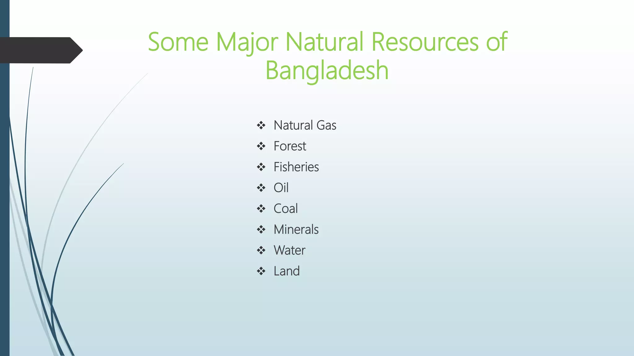 Natural resource of bangladesh | PPTX