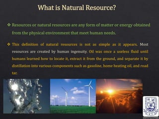 Natural resource profile of bangladesh | PPTX