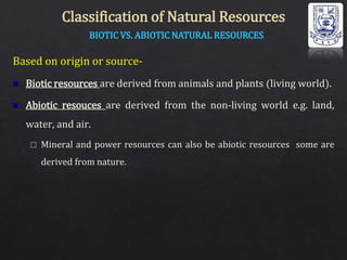 Natural resource profile of bangladesh | PPTX