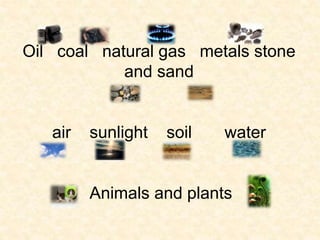 Natural resources | PPTX