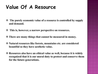 Natural resources | PPT