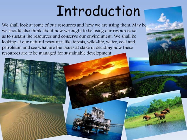 management of Natural resources class 10 | PPTX | Environmental ...