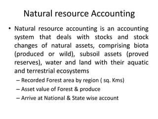 Natural resources | PPTX