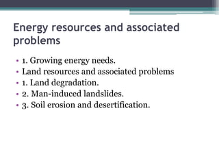 Natural resources & | PPT