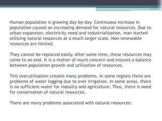 Natural resources & | PPT