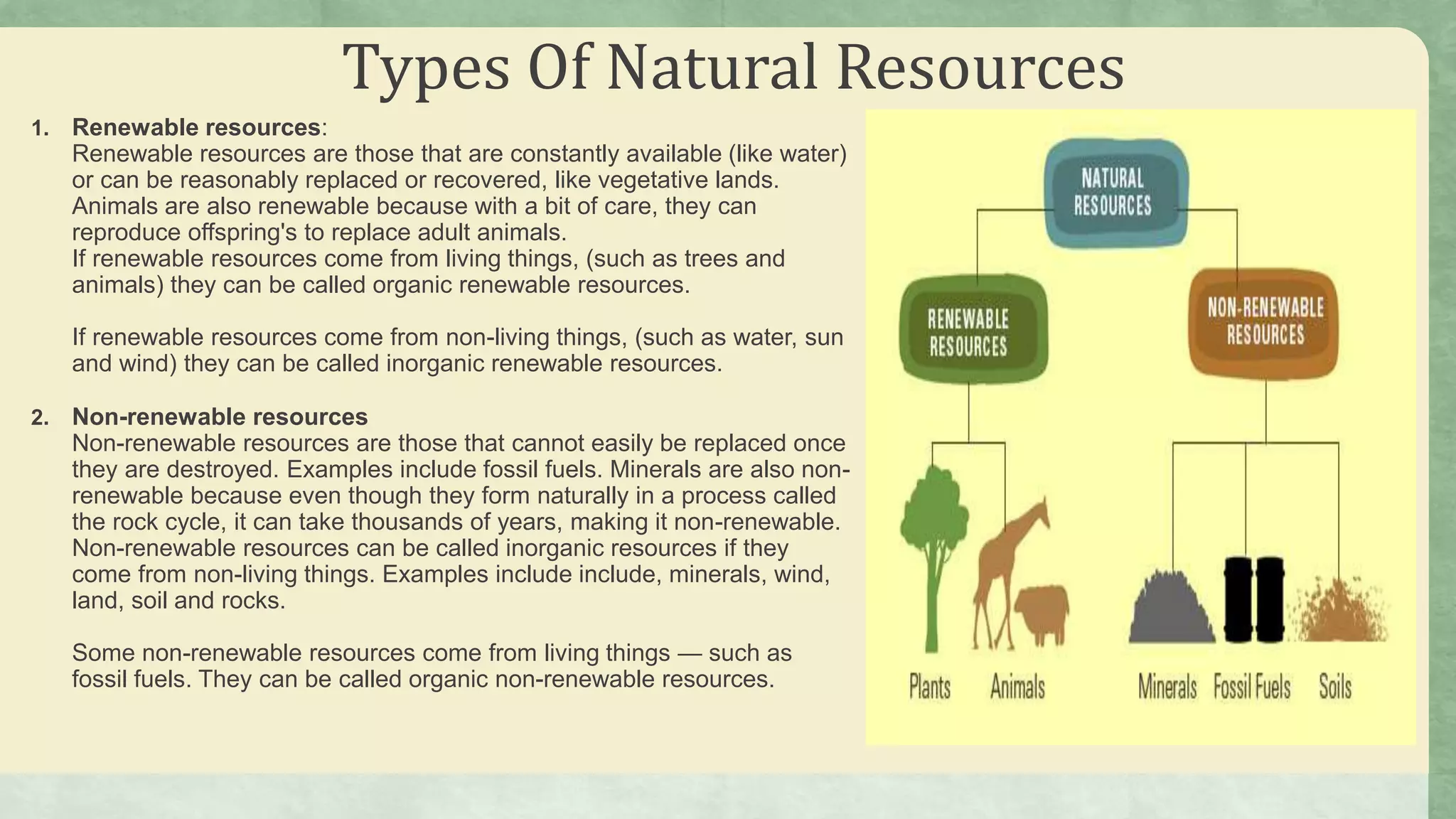 Natural Resource Depletion Reasons And Effects Ppt