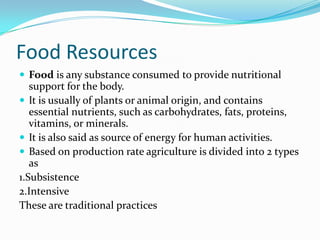 Natural resources | PDF