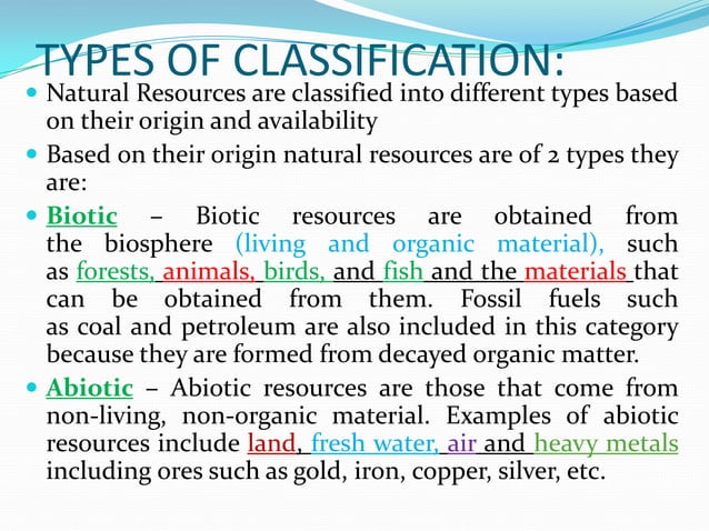 Natural resources | PDF