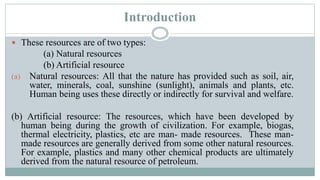 Natural resources | PDF
