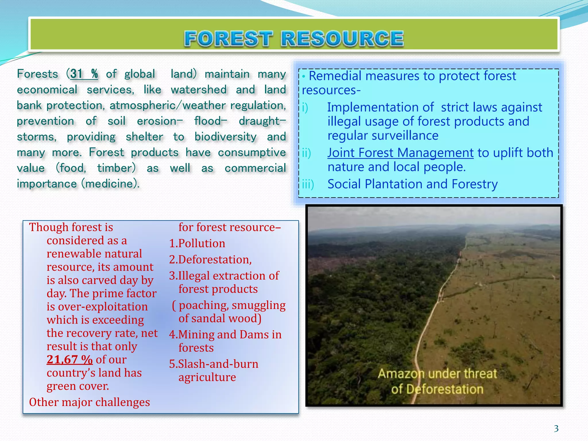 Natural Resources | PPTX | Environmental Services Industry | Industries