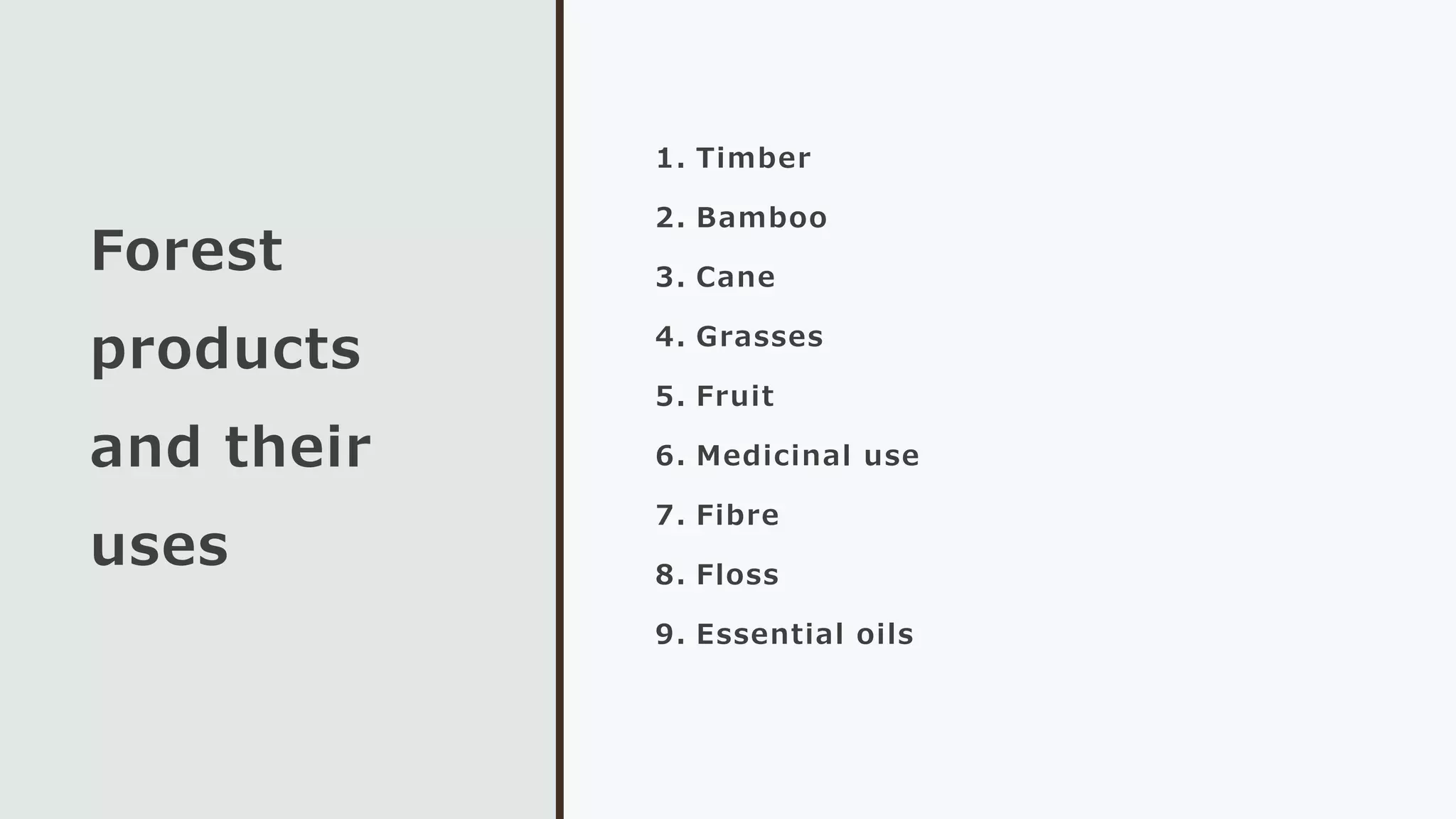 Natural resources - Environmental studies- Forest Resources-Types of ...
