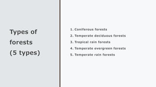 Natural resources - Environmental studies- Forest Resources-Types of ...